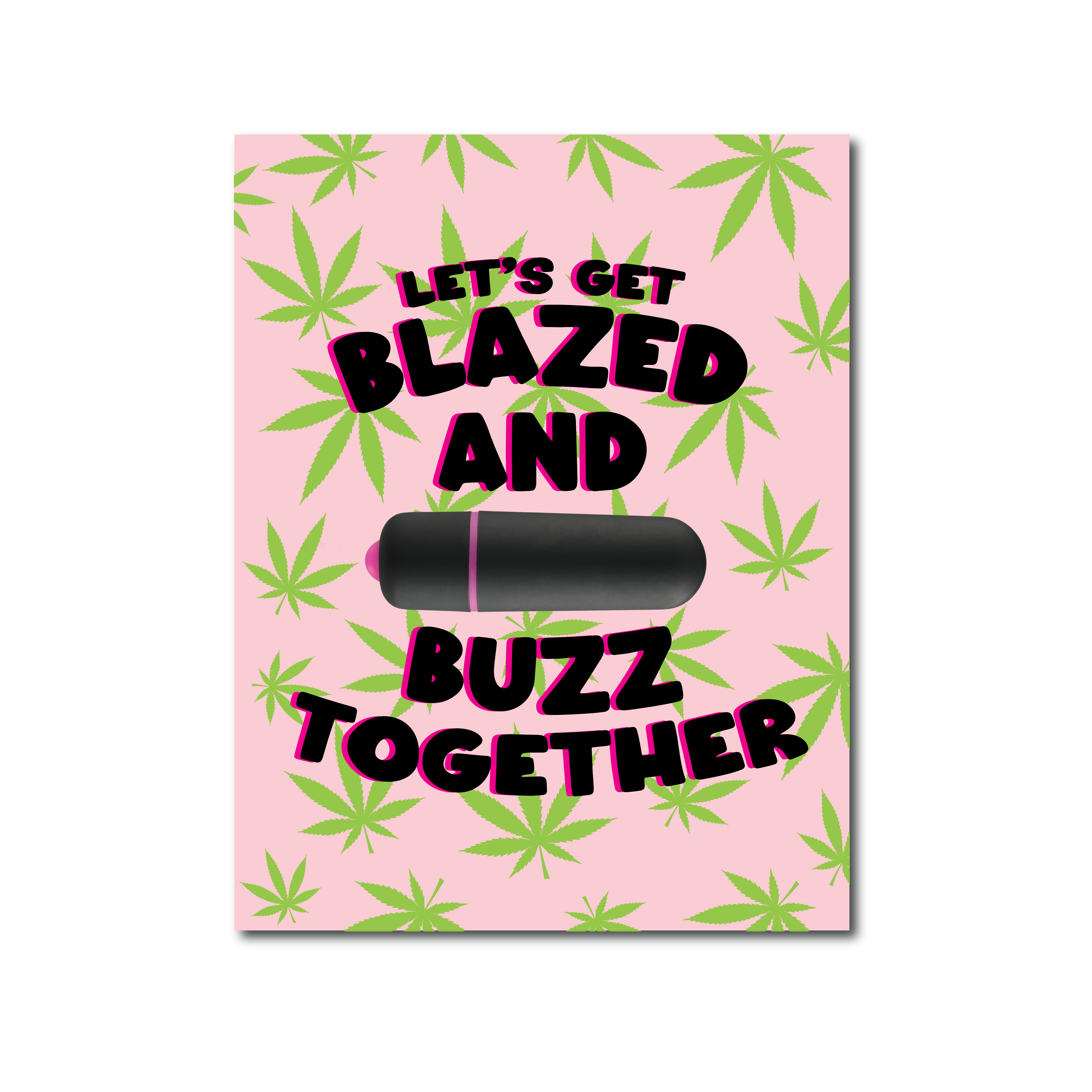 Blazed - NaughtyVibes Greeting Card – Rock Candy Toys Online